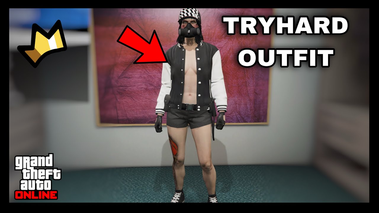 GTA 5 ONLINE - FEMALE NO TOP GLITCH SKINNY CANVAS SHOES MODDED OUTFIT ...