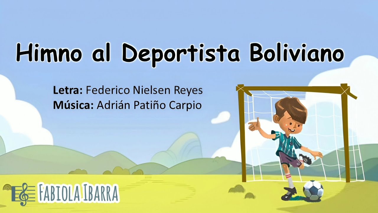 Himno al Deportista Boliviano - Letra/Pista - YouTube