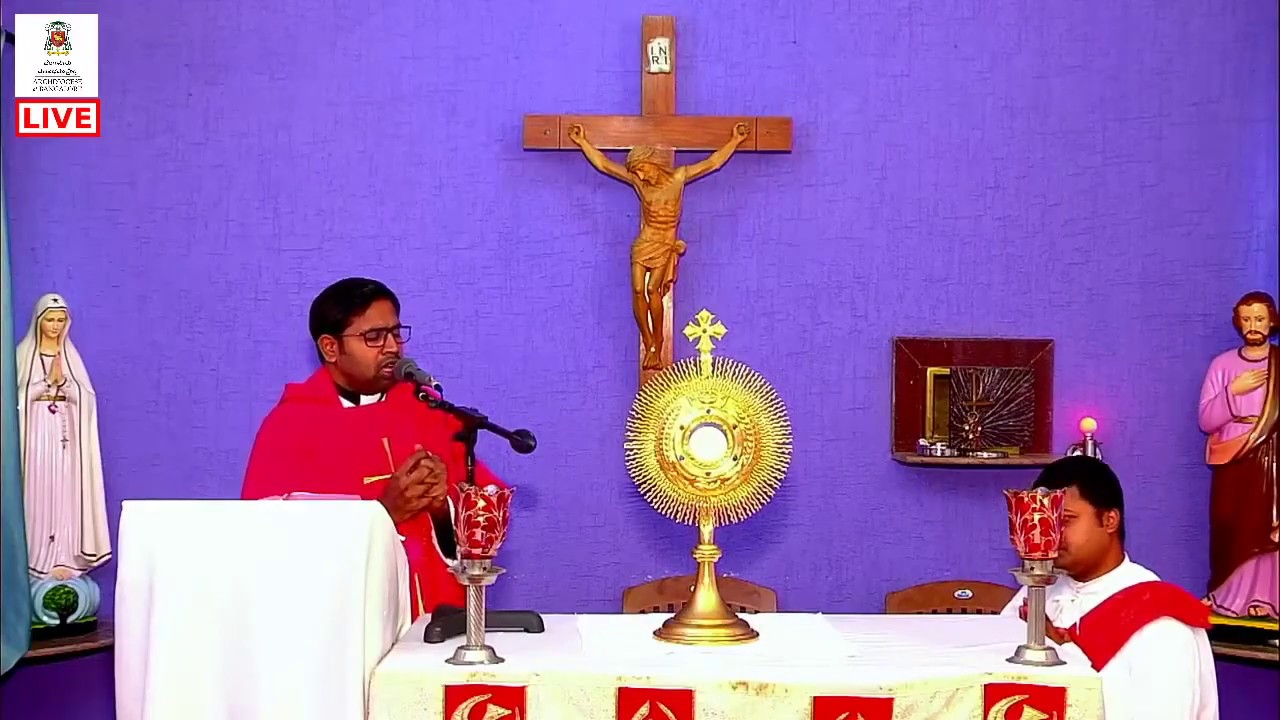 Adoration on 03-06-2020, by Rev. Fr. Francis Xavier Joseph, Archdiocese ...