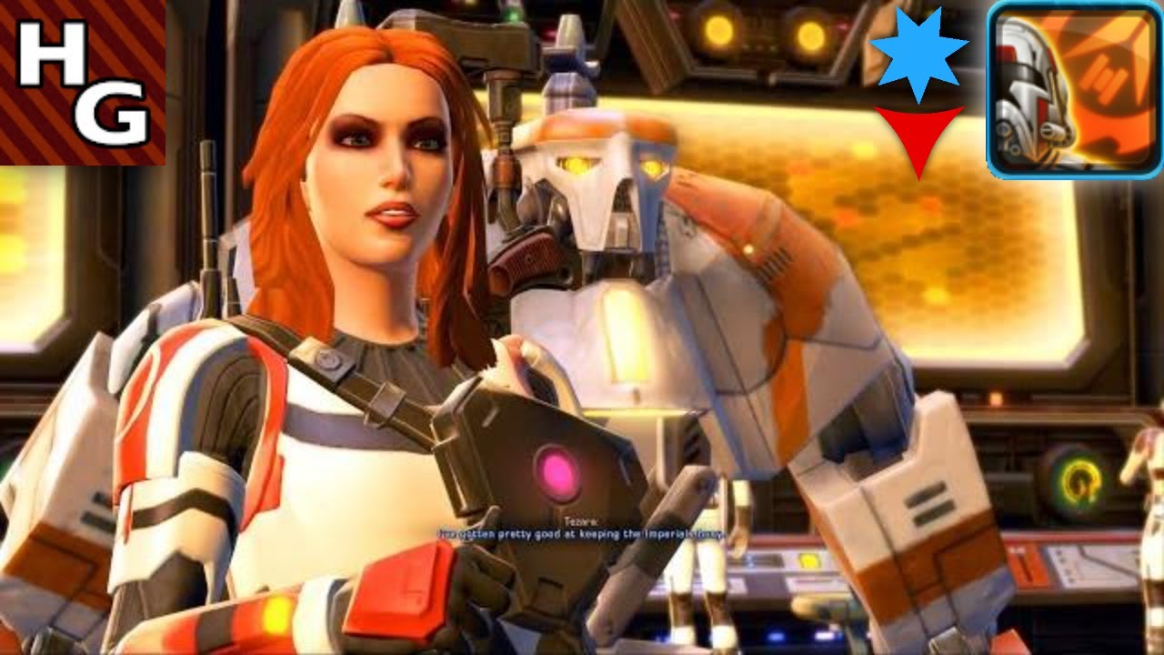 SWTOR Trooper [Female] Corellia Planetary Story Arc [Part 1 of 4] - YouTube