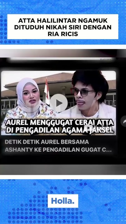 Atta Halilintar Ngamuk Dituduh Nikah Siri dengan Ria Ricis - YouTube