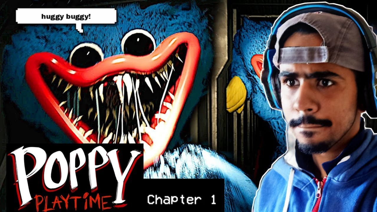 HUGGY BUGGY IS SO SCARY |POPPY PLAYTIME CHAPTER 1| - YouTube