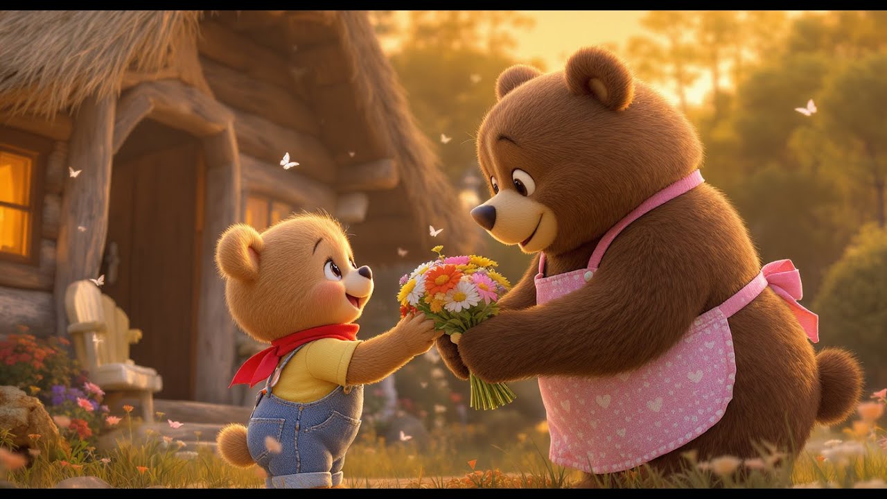 ¡Osito Abraza a Mamá! 🧸💖 | Canción Infantil sobre el Amor y la Familia ...