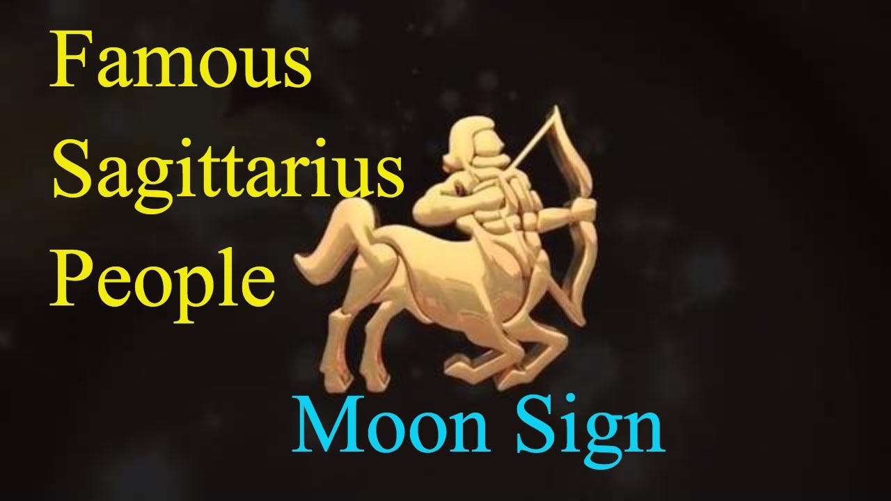 Famous sagittarius People (Moon Sign) Dhanu Rashi Rang Day - YouTube