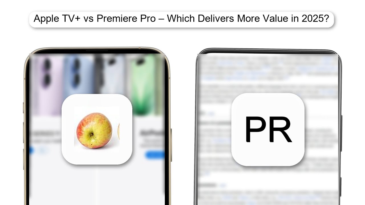 Apple TV+ Vs Premiere Pro – Which Delivers More Value In 2025 (REAL ...