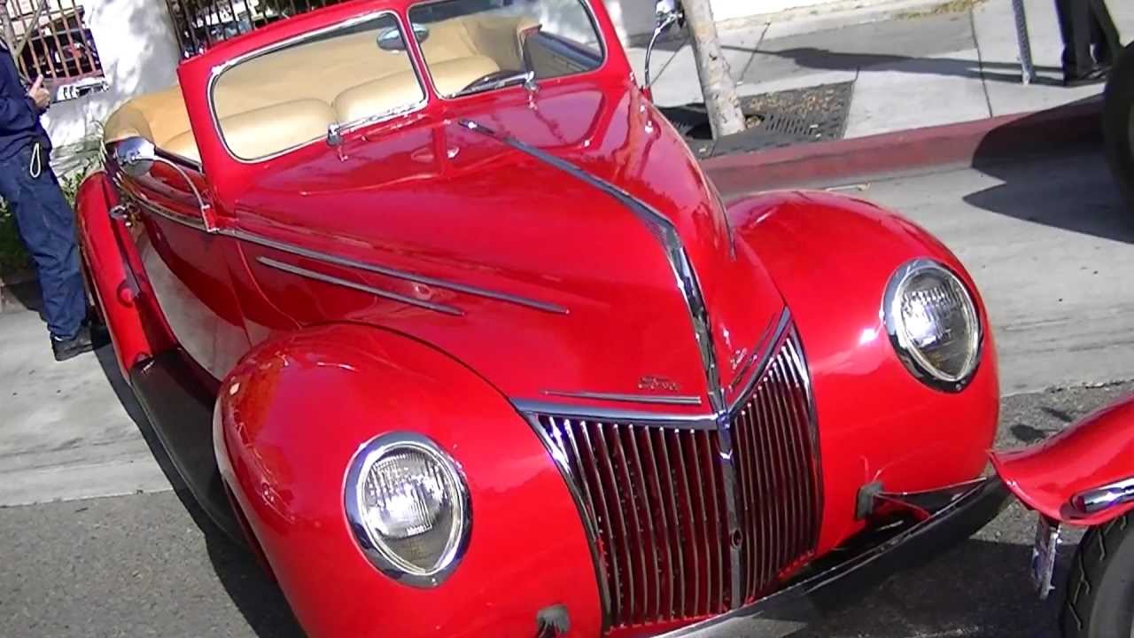 1939 Ford Deluxe Convertible - YouTube