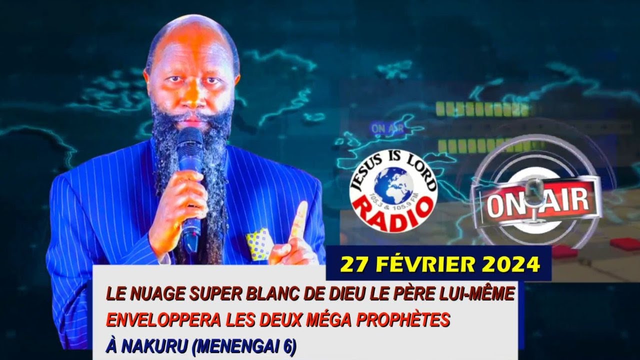 PROPHÉTIE : LE NUAGE SUPER BLANC DE DIEU LE PÈRE ENVELOPPERA LES DEUX ...