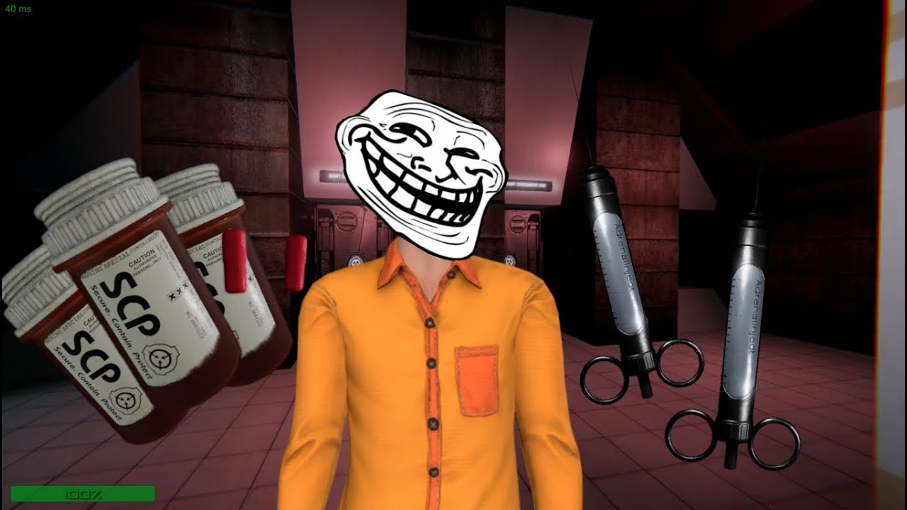 SCP Secret labratory but i am a drug dealer - YouTube