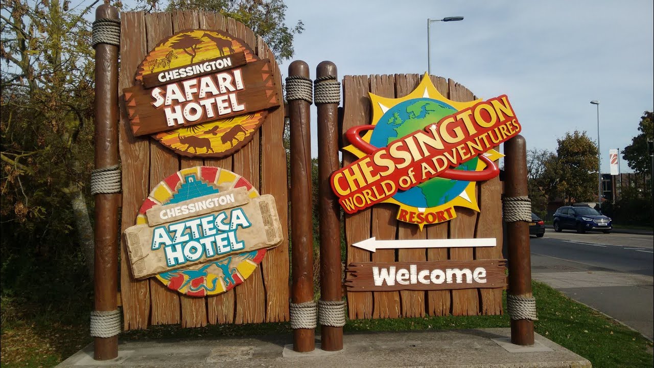 New for 2021 Chessington entrance track, Full loop recorded and edited ...