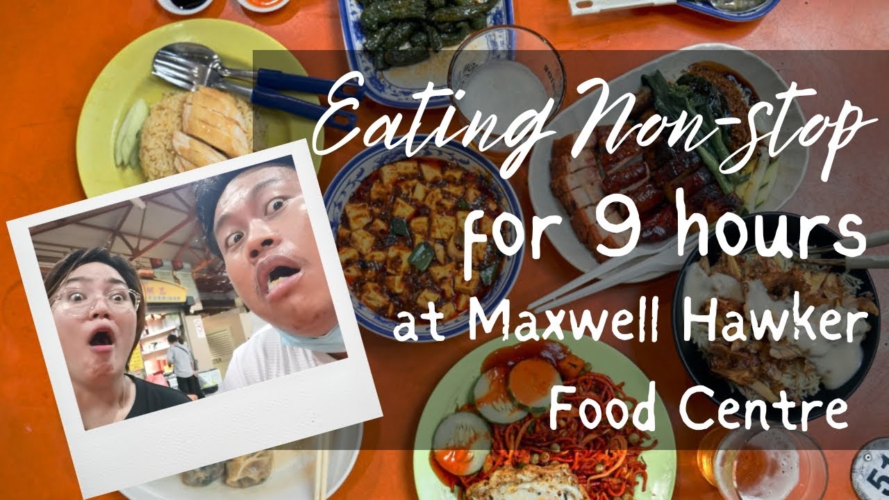 SINGAPORE 2022 : Hawker Experience at MAXWELL HAWKER FOOD CENTRE ...