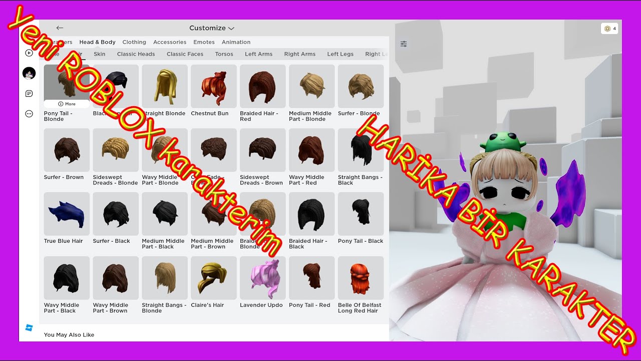 Roblox Karakteri Oluşturalım | Roblox | Karakter oluşturma | - YouTube