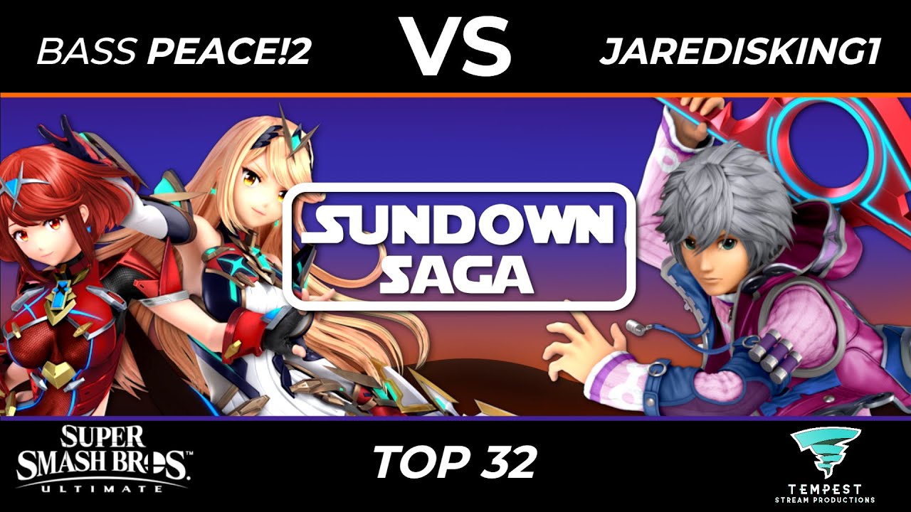 BASS | Peace!2 (Pyra/Mythra) vs jaredisking1 (Shulk) - UltimateTop 32 ...