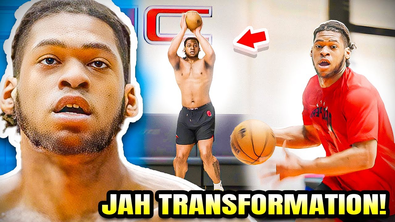 Jahzare Jackson Is A Basketball & FOOTBALL STAR!? Full OTE Workout 😳 ...