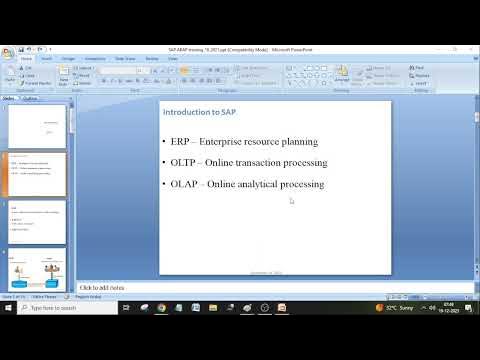 CL1. SAP ABAP Introduction Class 1 - YouTube