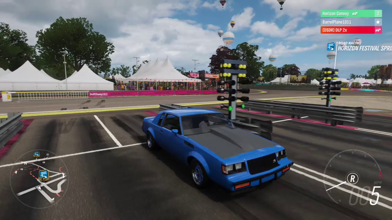 Forza Horizon 4 drag racing - YouTube