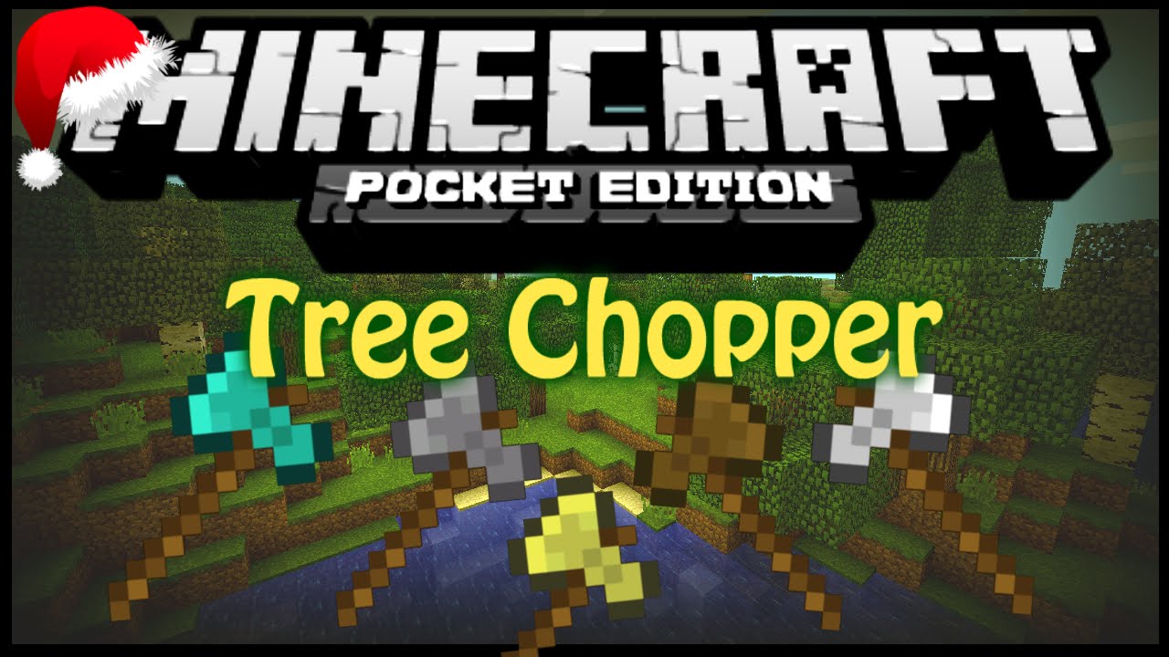 Tree Chopper mod | Talar árboles mas rápido | Minecraft Pocket Edition ...