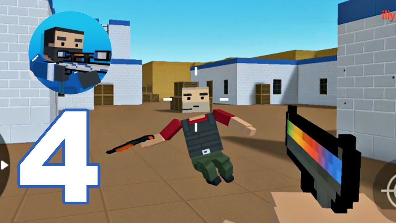 Block Strike - Gameplay Walkthrough Part 4 - Gun Game (Android Games ...