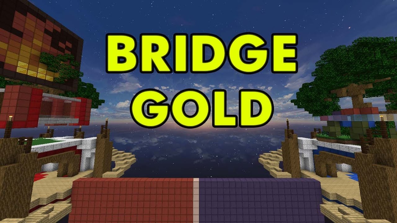 reaching bridge gold divisions (hypixel bridge) - YouTube