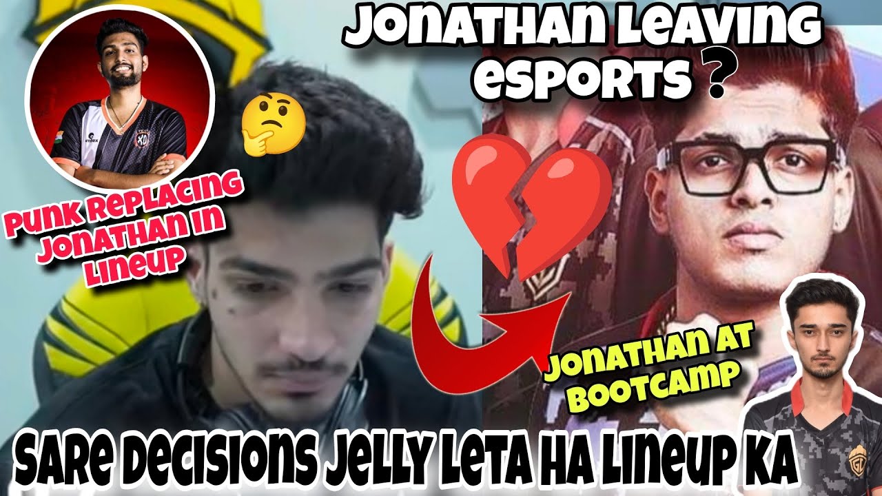 Zgod | Jonathan leaving esports 🤔 Punk Joining godlike ⚠️ Jonathan at ...