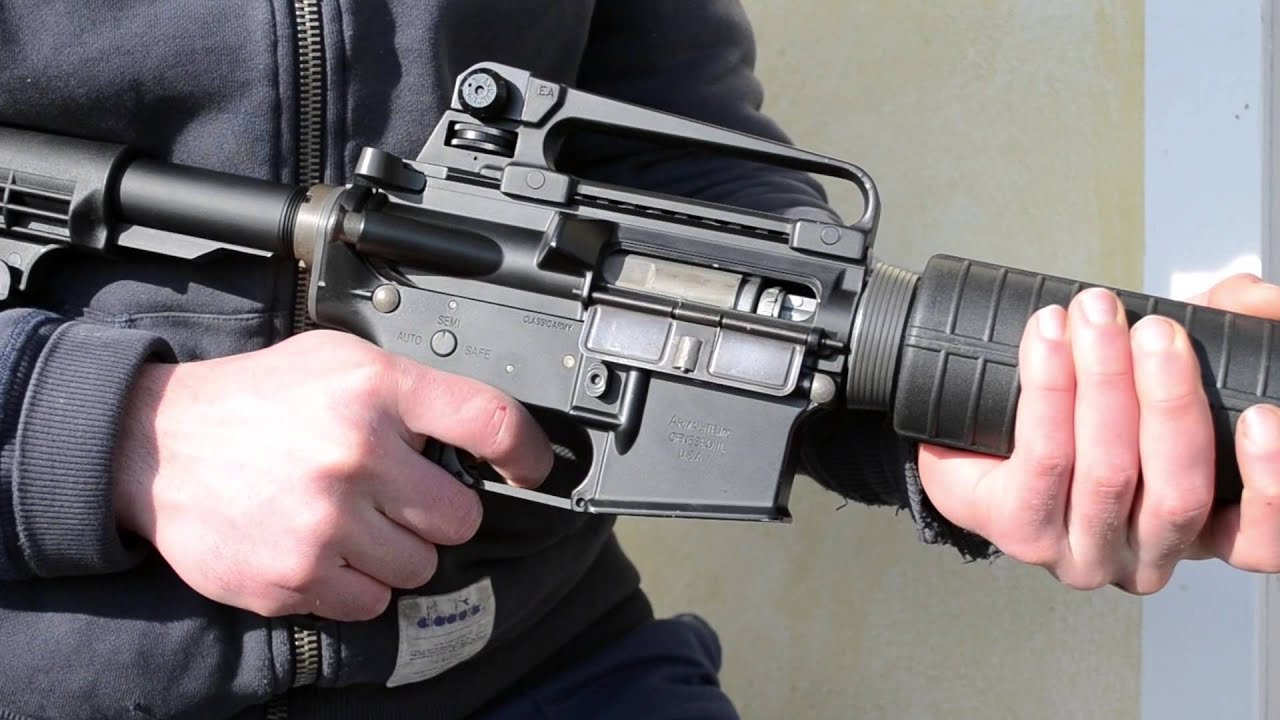 Classic Army M15 A4 Carabine Blowback version - YouTube