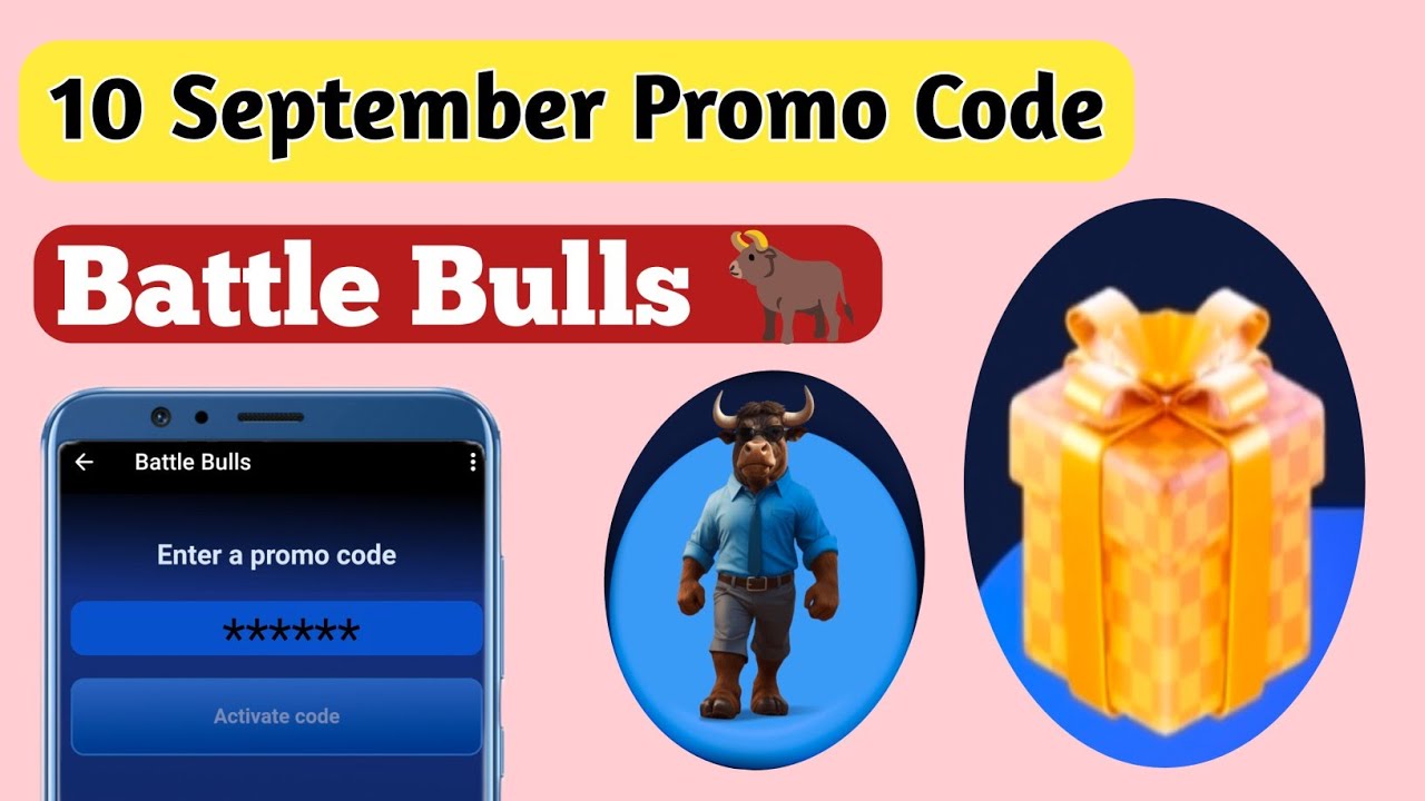 Battle Bulls Promo Code Today | Battle Bulls 10 September Promo Code ...