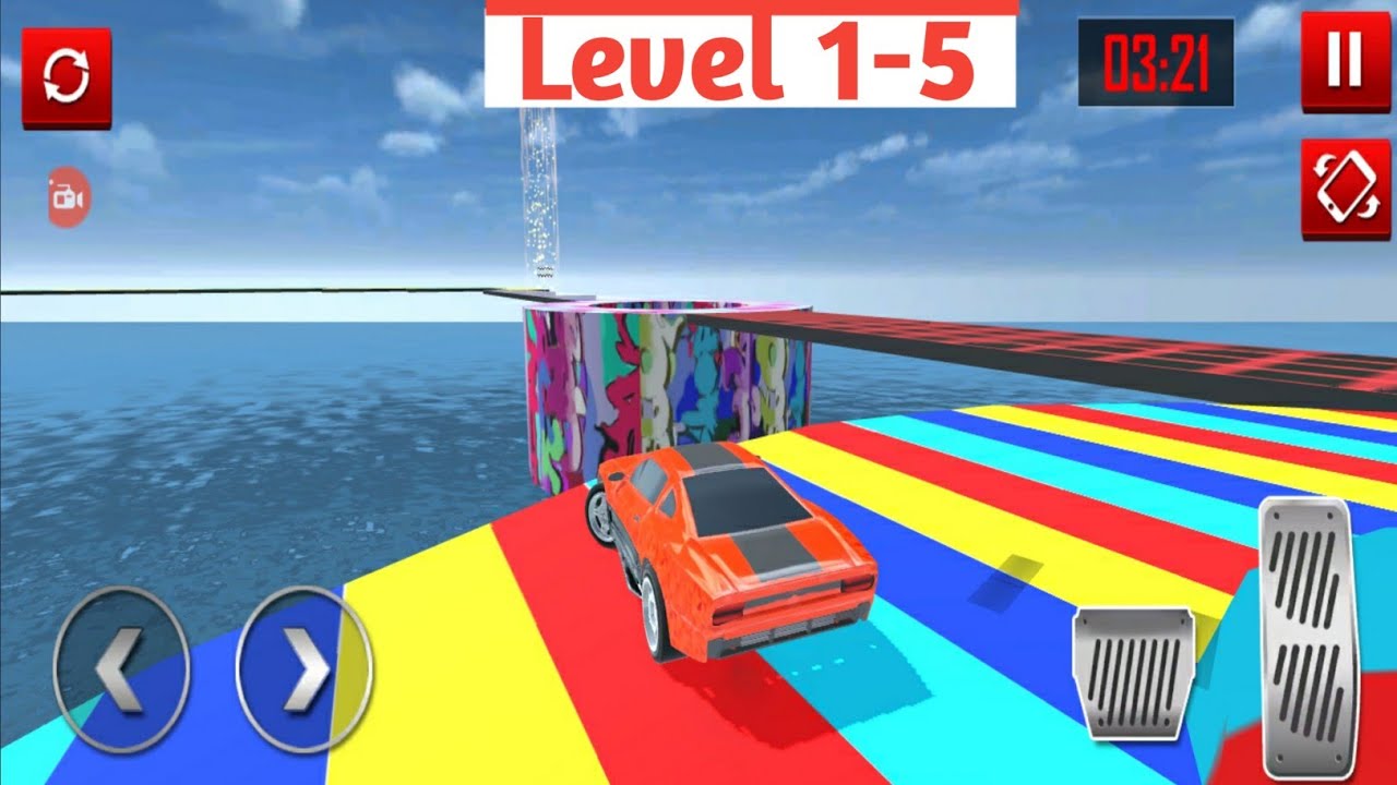 Mega Ram Car Racing Level 1-5 Play Complete | How to Play - YouTube