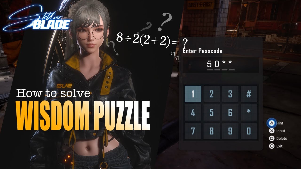 How to Solve Wisdom Puzzle and Simple Puzzle in Stellar Blade Hints Tips and Tricks - YouTube