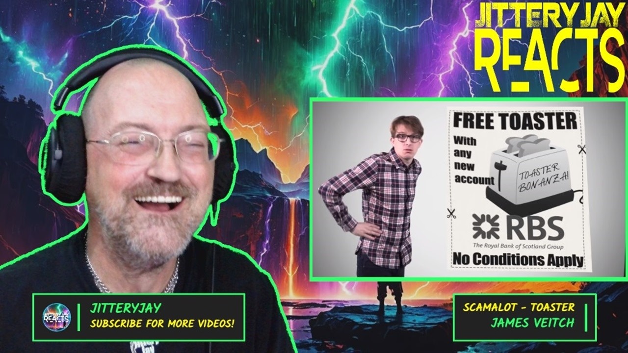 James Veitch - Scamalot - Toaster - Reaction - YouTube