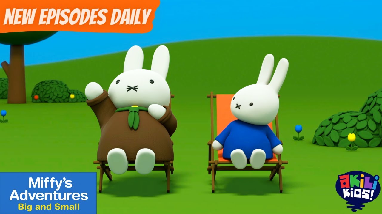 Miffy's Adventures Big And Small | Watching The Clouds | Akili Kids ...