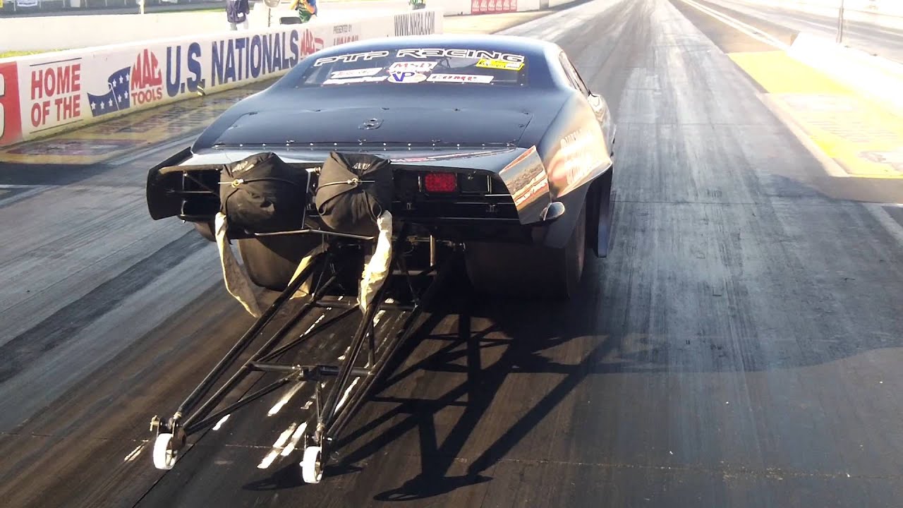 Bill Lutz 69 Camaro Pro Mod 5.99@241 NMCA Indy - YouTube
