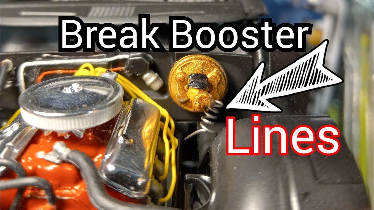 Model Car Break Booster Lines Tutorial - YouTube