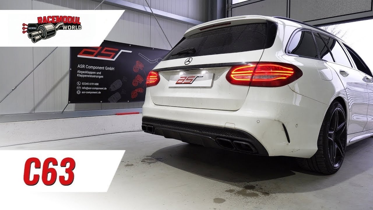 Maximaler Sound im C63 AMG - Klappensteuerung CB2 mit SSA Deaktivierung ...