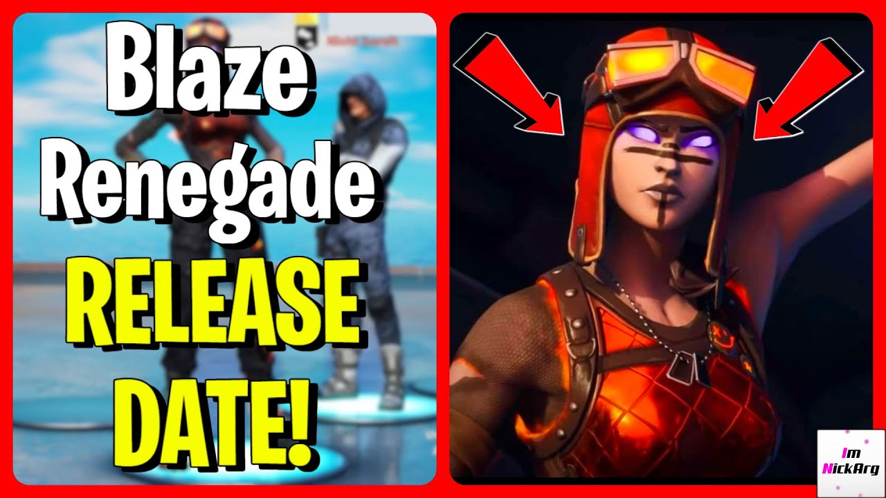 *NEW* Molten Renegade Raider RELEASE DATE! (How to get Blaze Skin ...