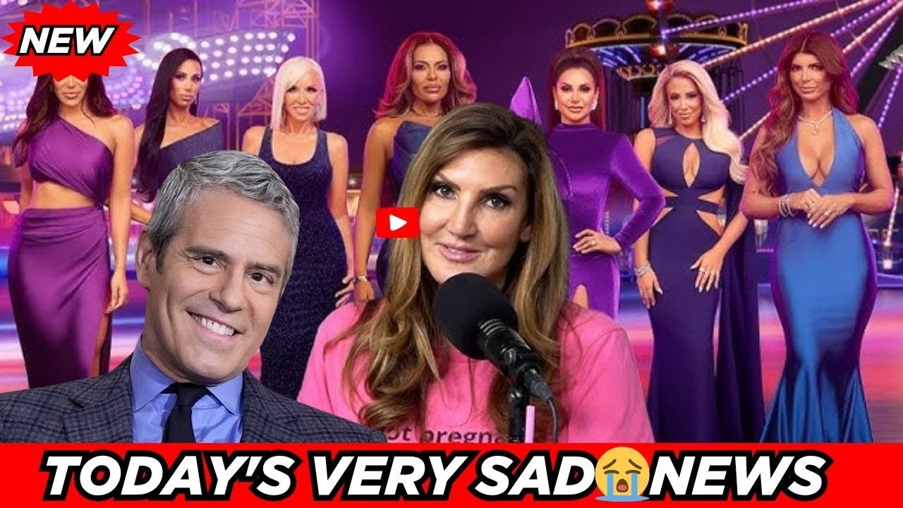 Very Sad😭UPDATE Andy Cohen Shocking News for Real Housewives New Jersey ...