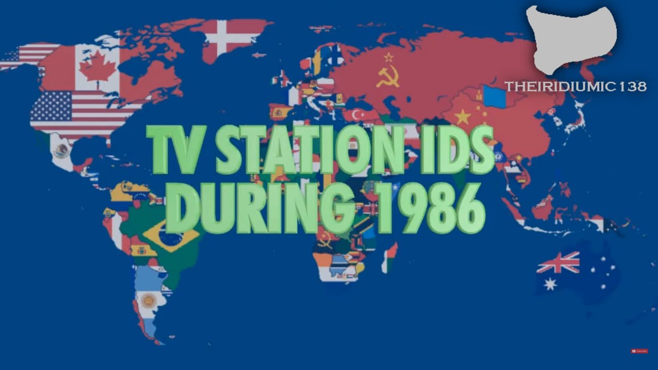 TV Station IDs during 1986 - YouTube