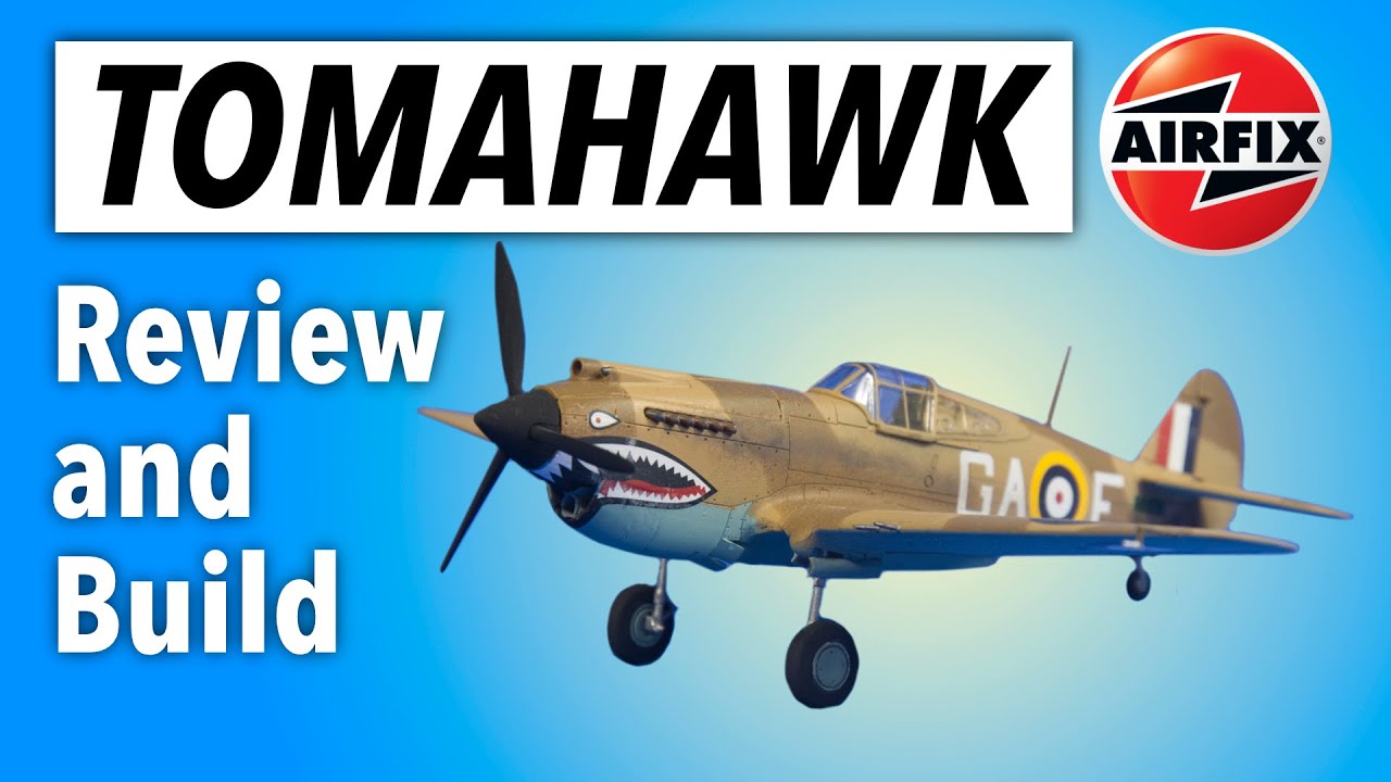 AIRFIX CURTISS TOMAHAWK - what you get and how to build it! - YouTube