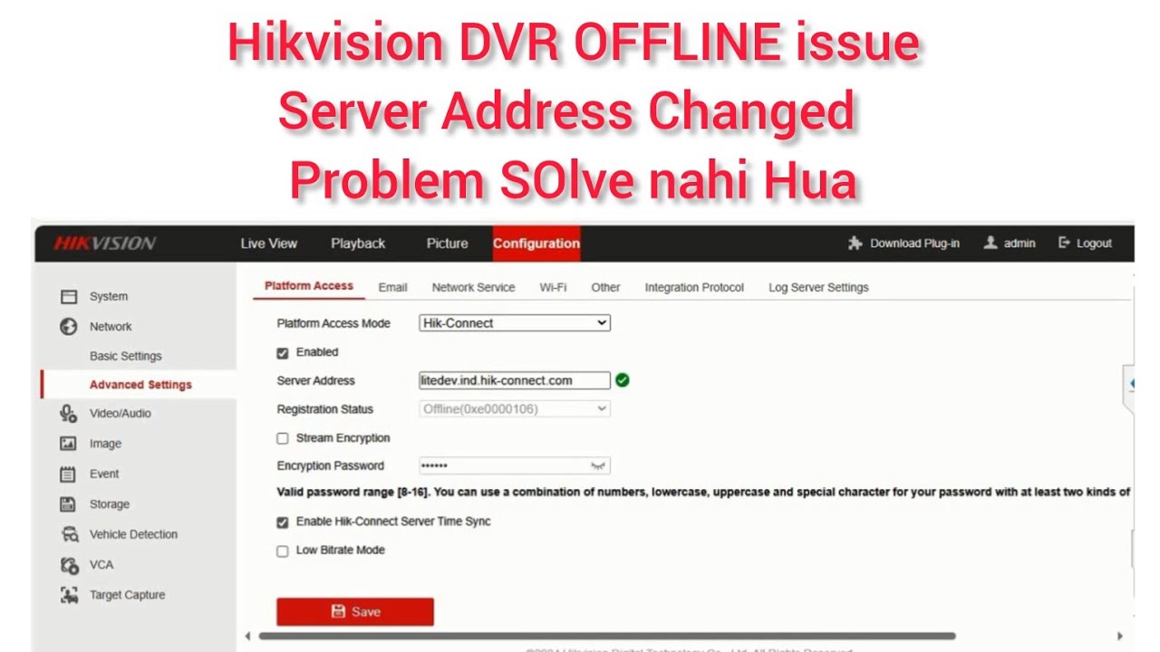 Hikvision DVR Online problem & Solution in 5 min !! Hikvision DVR hik ...