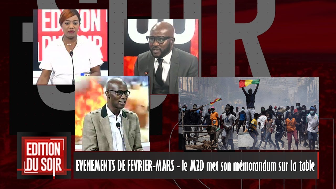 EVENEMENTS DE FEVRIER-MARS "le M2D met son mémorandum sur la table ...