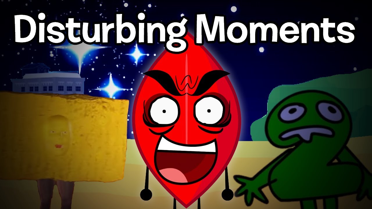 Unsettling BFDI Moments - YouTube