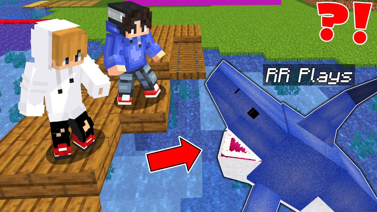 Morphing into KILLER SHARK to PRANK my FRIENDS | Minecraft - YouTube