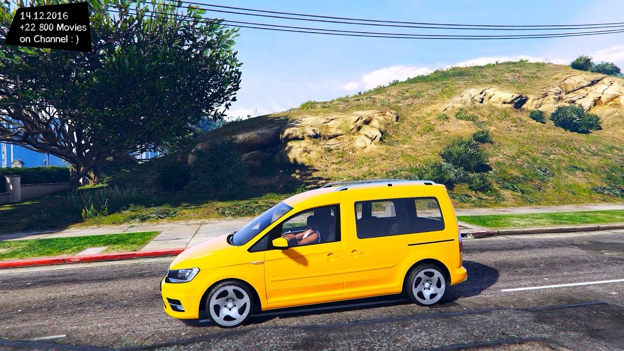 2016 Volkswagen Caddy 1.0 - GTA V MOD ENB | 2.7K / 1440p ! _REVIEW ...