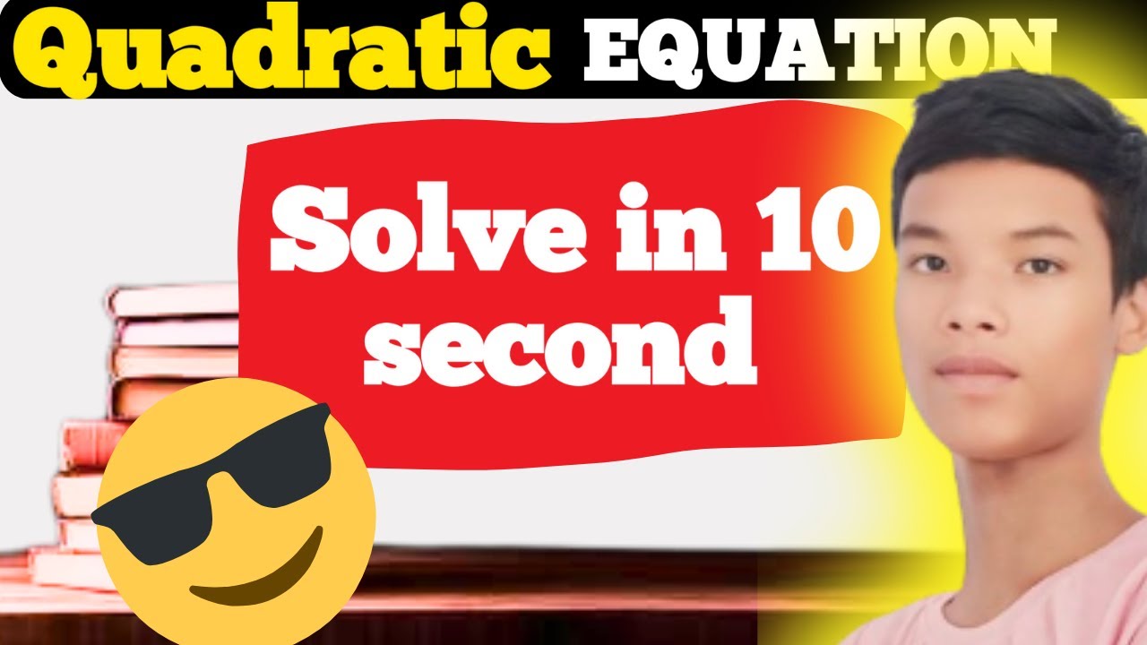 SOLVE Quadratic Equations Like a Pro in Class 10! - YouTube