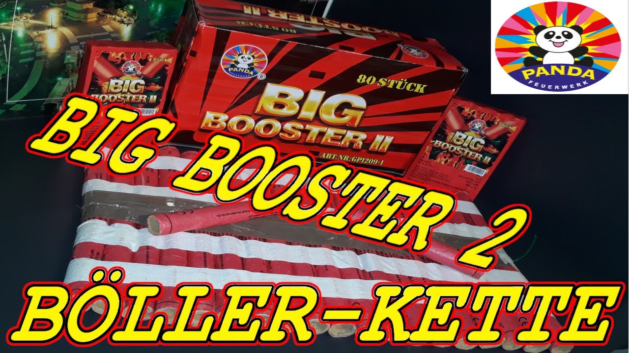 🔥Panda Big Booster2 Böller-Kette💥💥 - YouTube