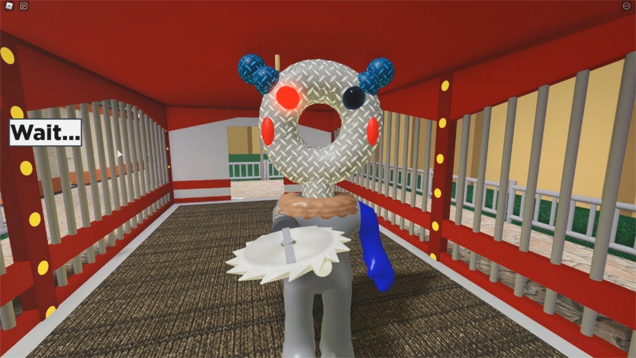 NEW ROBLOX PIGGY CYBORG CLOWNT DONUT JUMPSCARE - YouTube