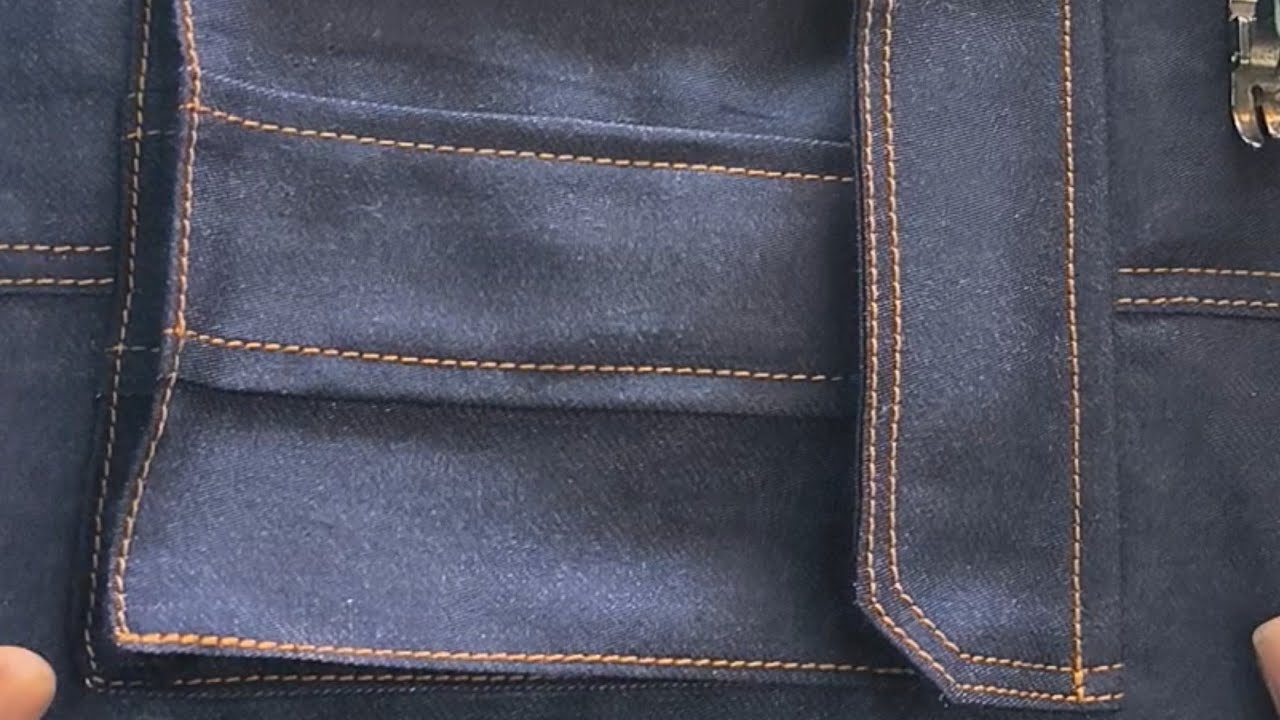 how to make a cargo pocket - YouTube