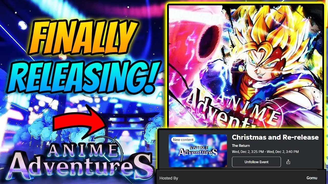 *OFFICIAL* Anime Adventures Rerelease Is Finally Here! - YouTube