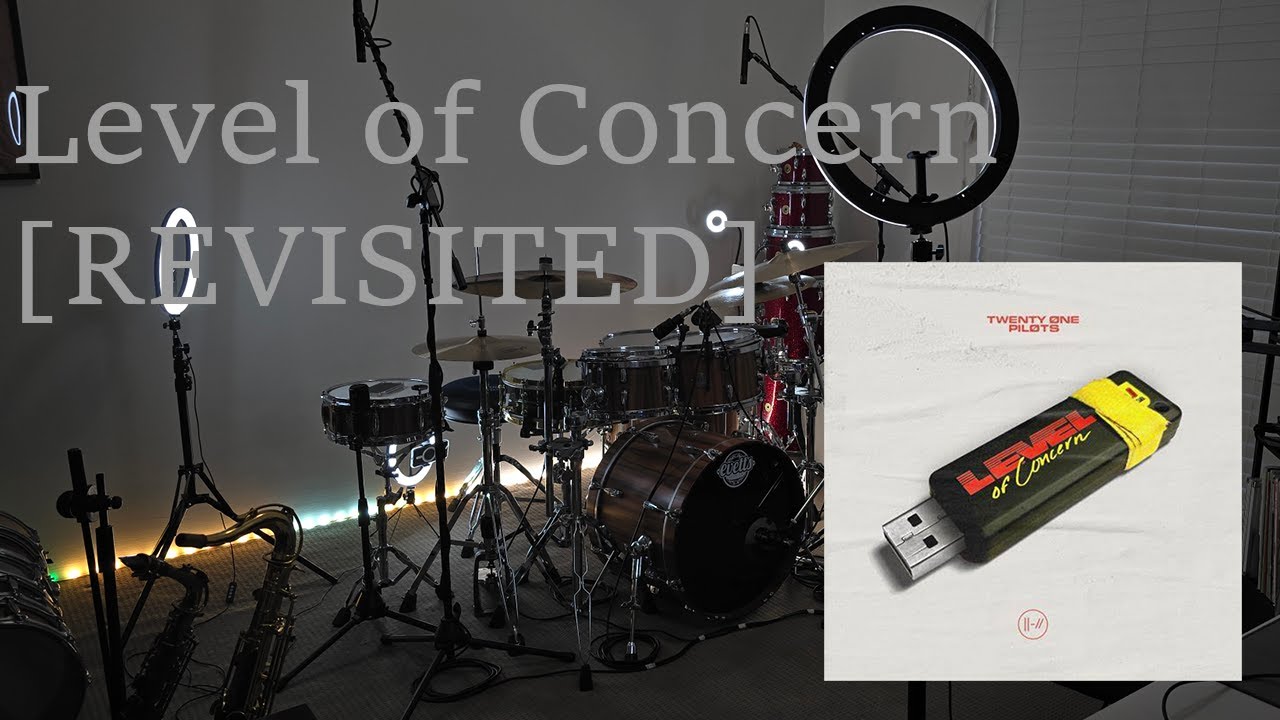 Twenty One Pilots | Level of Concern - Drum Cover [Revisited] - YouTube