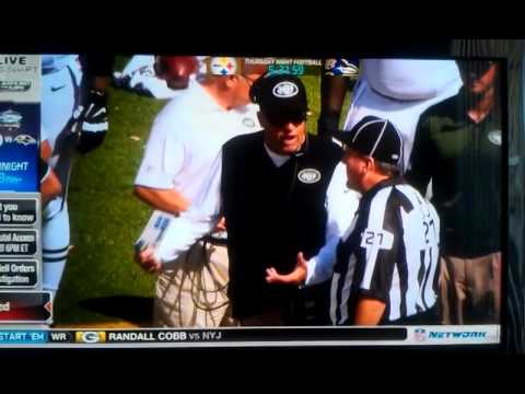 Rex Ryan Crying against Raiders - YouTube