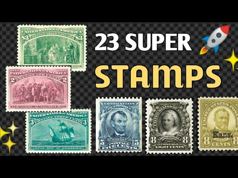 Rare Stamps Worth Money - 23 Best Collection | USA Postage Stamps ...