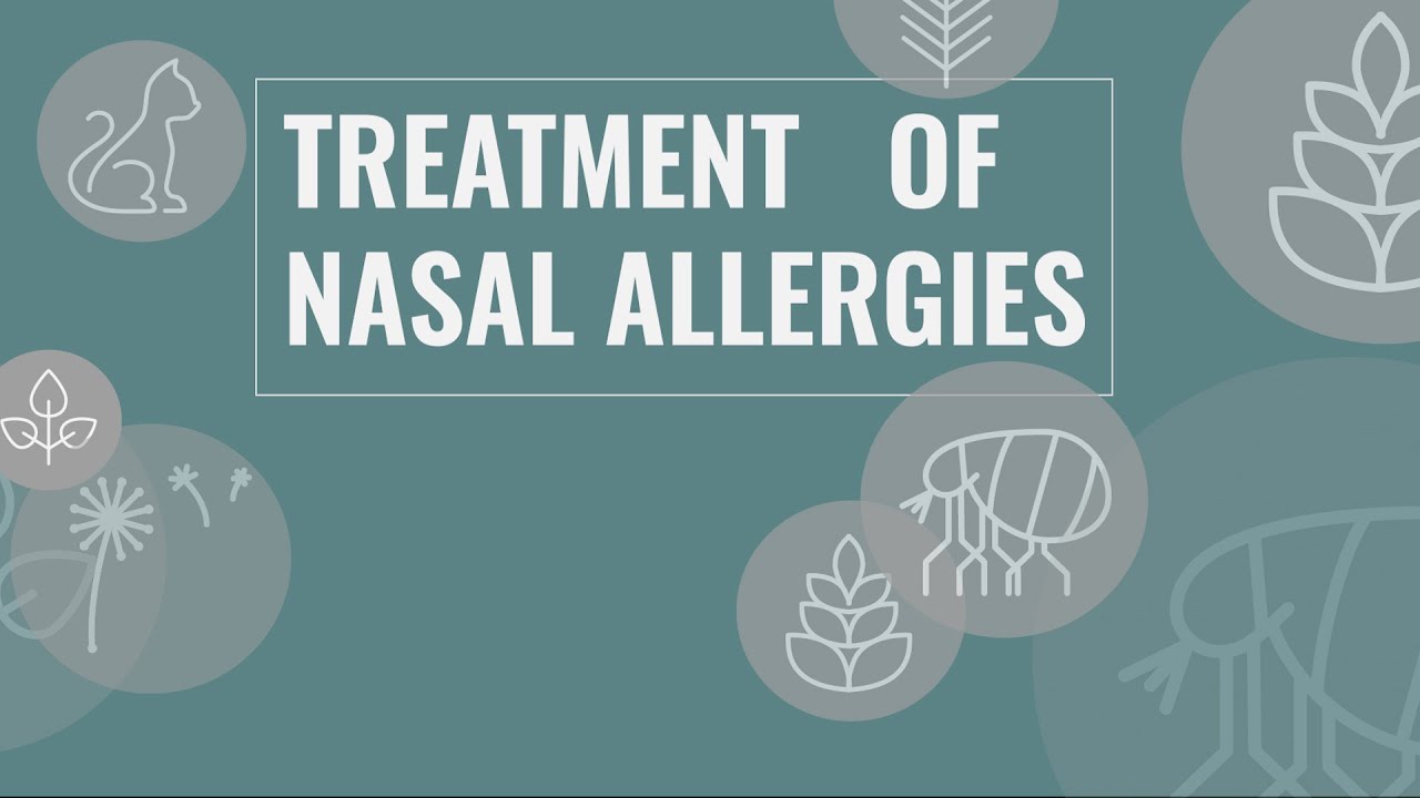 Treatment of Nasal Allergies - YouTube
